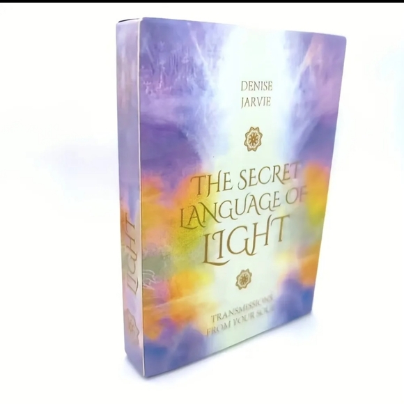 Games | New The Secret Language Of Light Oracle Deck 45 Cards With ...